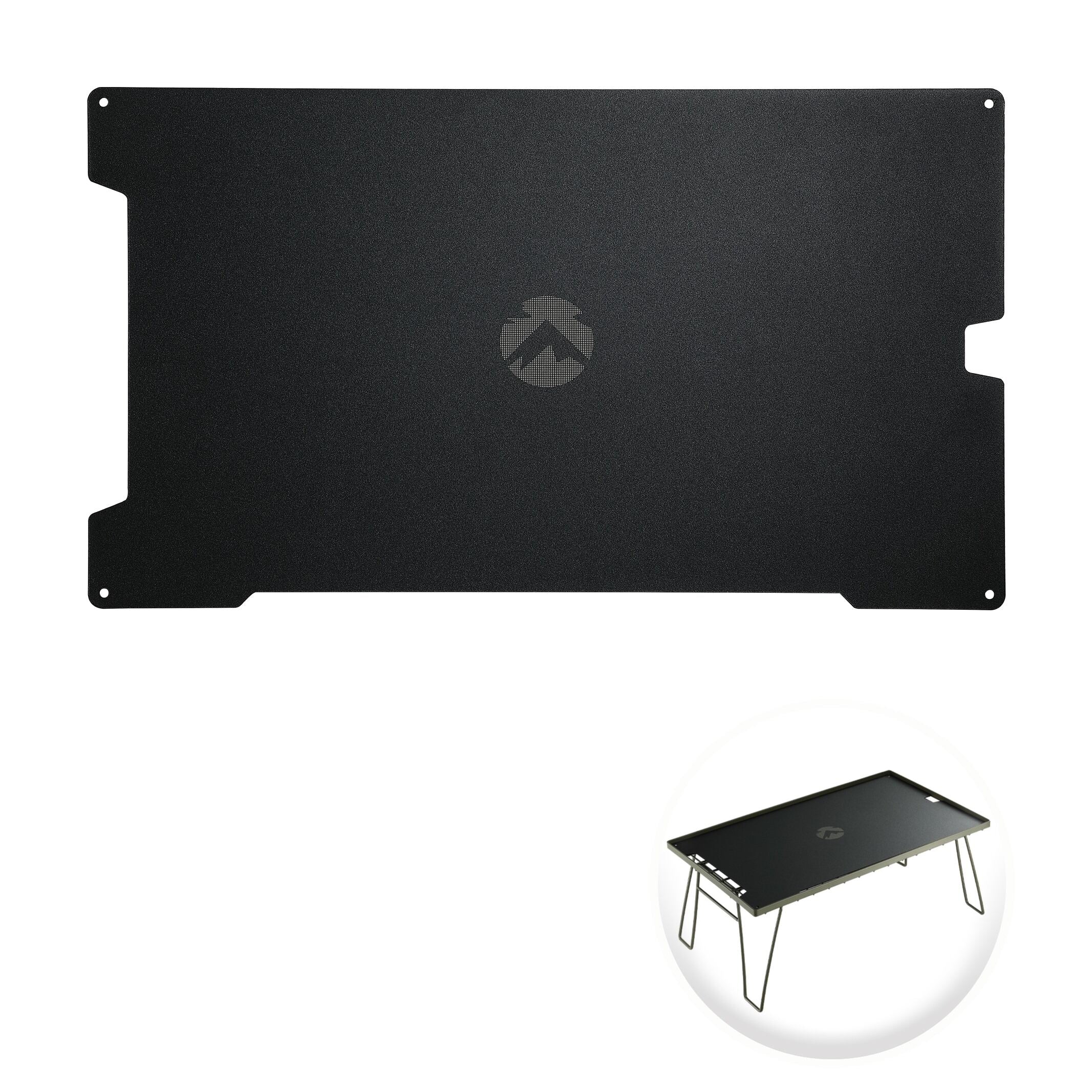 T-2308-BK Aluminum Top Plate – For Storage Rack | Campingmoon