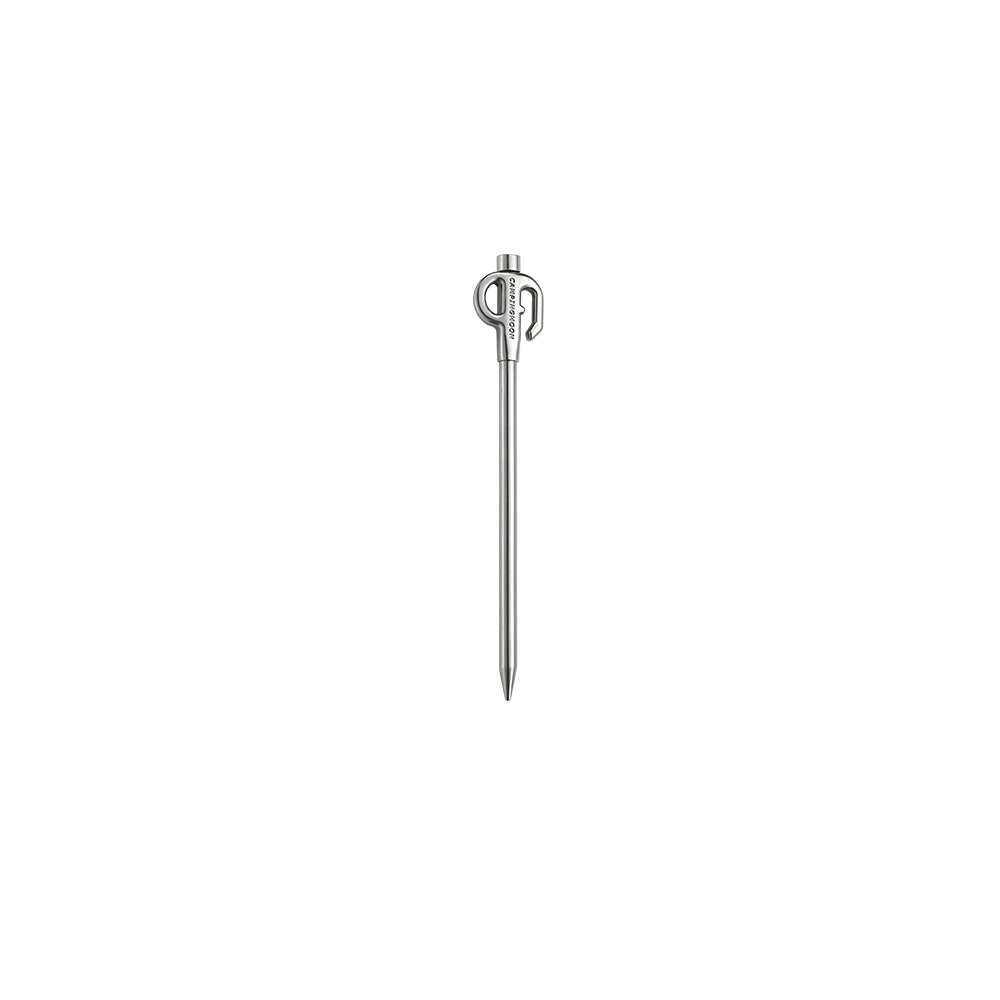 K45-30 11.8-Inch Dog Tie Out Stake – Stainless Steel Outdoor Ground ...