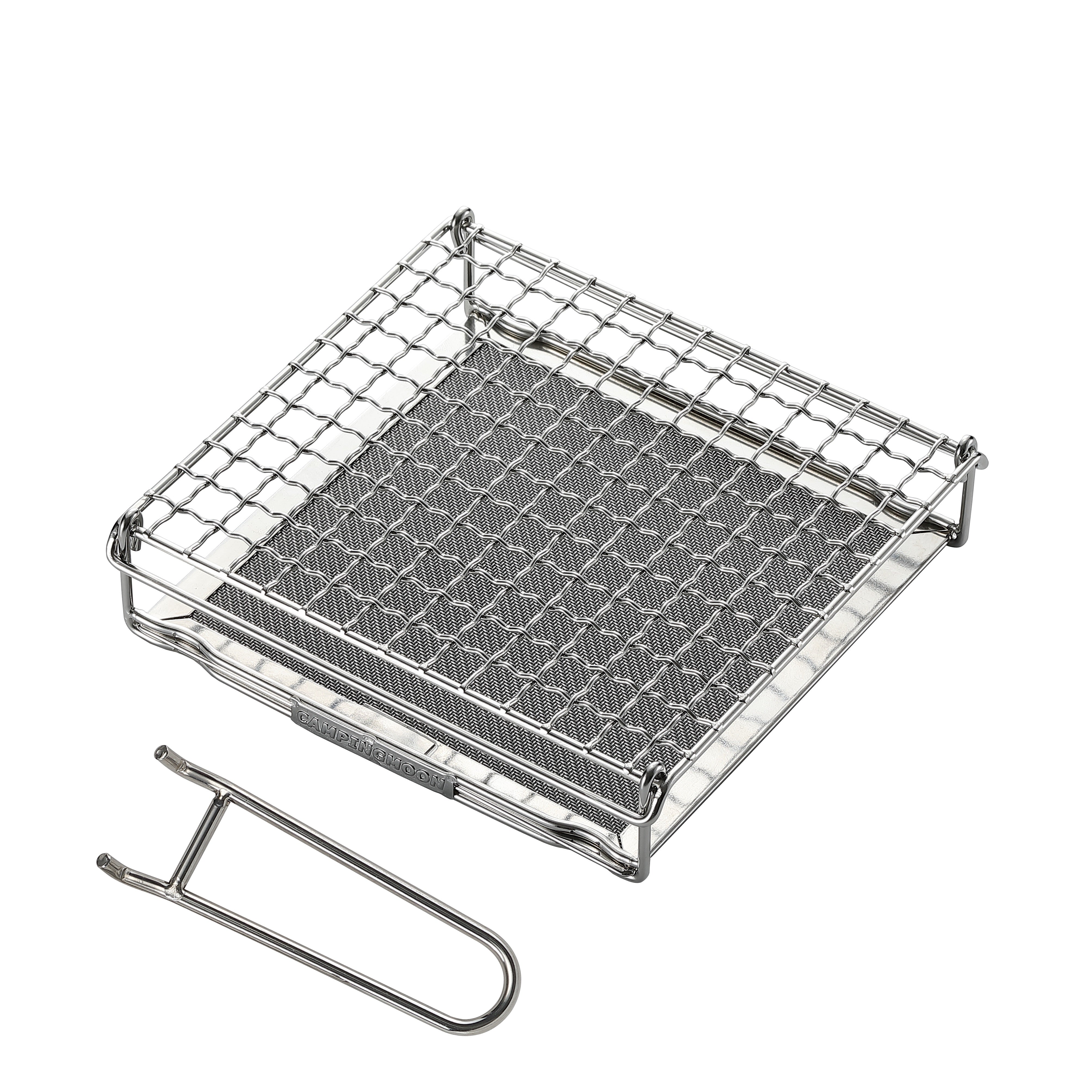 US-1615 Stainless Steel Camping Toaster, Gas Stove Bread Toaster with ...