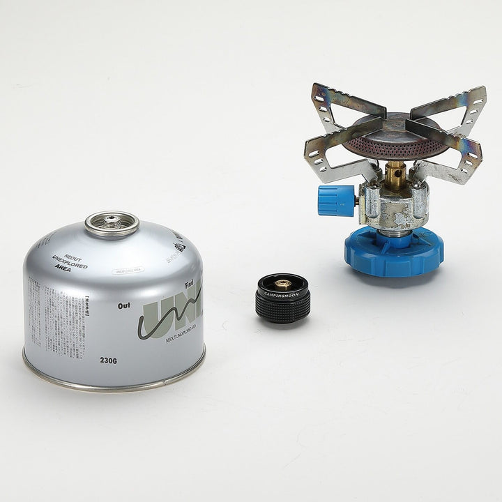 BKZ08 Camp Gas Cooker Adapter – CV Bayonet to MSF-1a / Lindal Valve ...