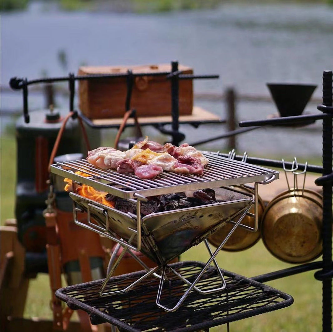 Camping Stove Stands | Adjustable & Portable Designs – Campingmoon